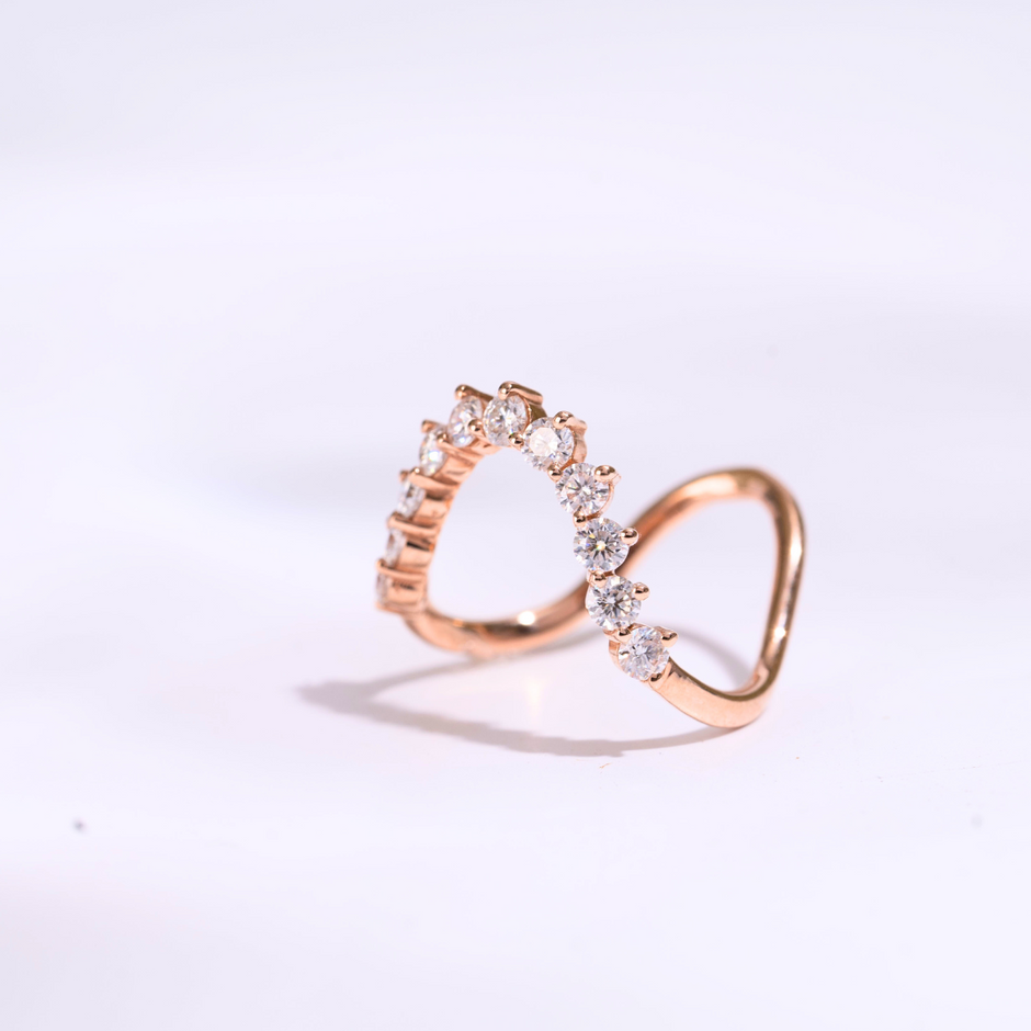 Buy Exquisite Vanki Rings: Lab Diamond & Moissanite | Vai Ra