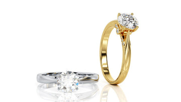 Buy Solitaire Diamond Rings for Women Online in India | Vai ra – Vai Ra